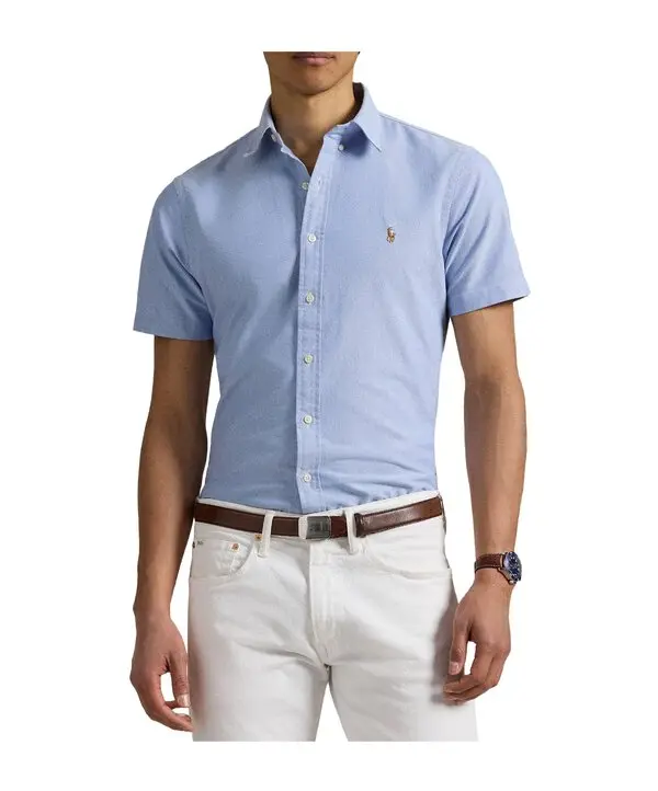 Polo Ralph Lauren Custom Fit Oxford Shirt - Blue