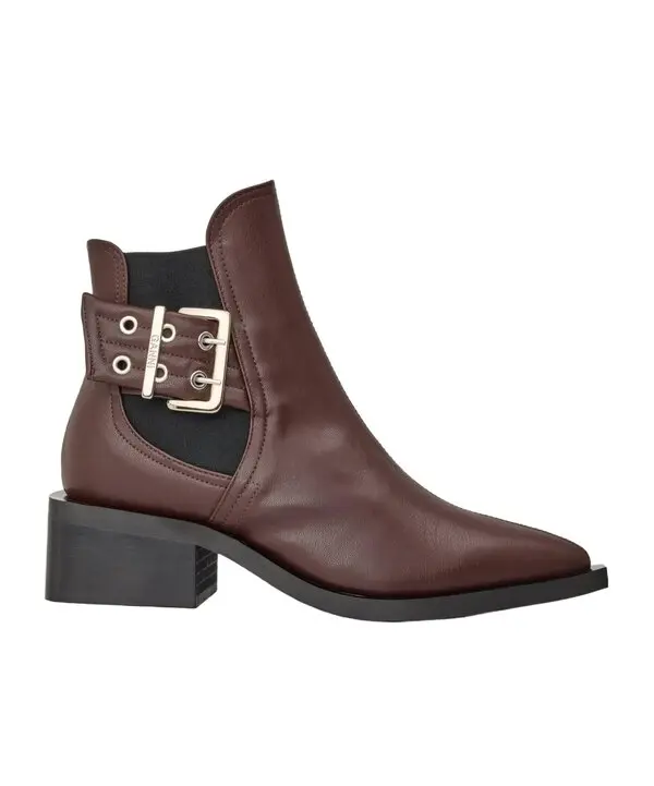 GANNI Solid Color Ankle Boots