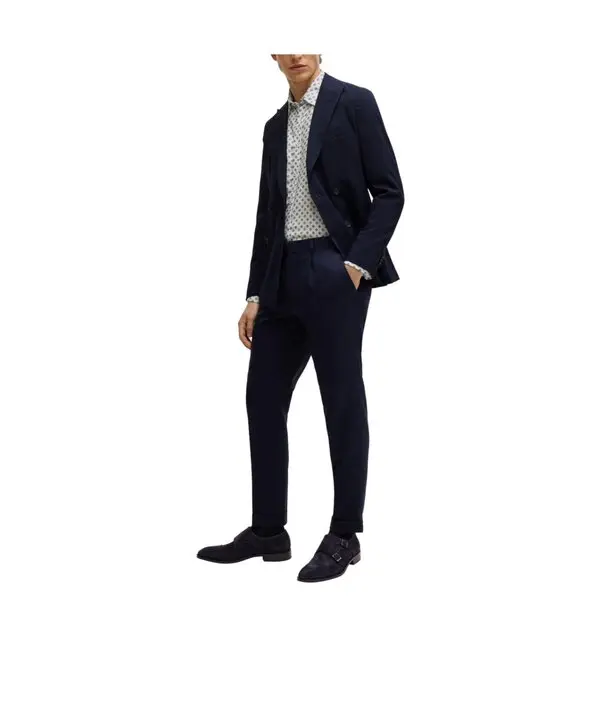 Hugo Boss Solid Color Loafers