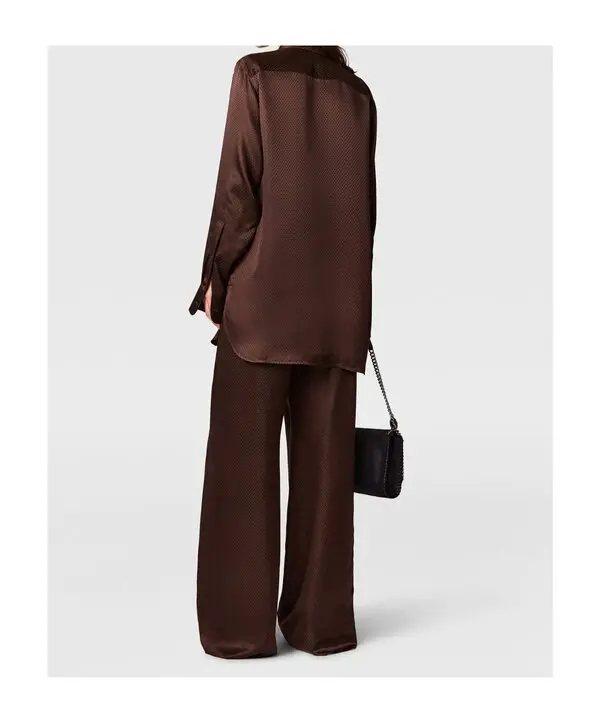 Stella McCartney Star Silk Jacquard Shirt