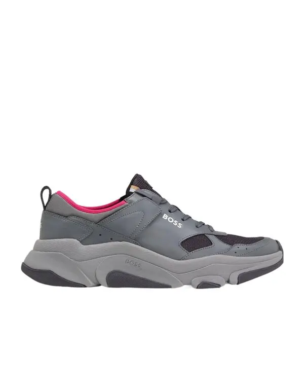 Hugo Boss Solid Color Sneakers