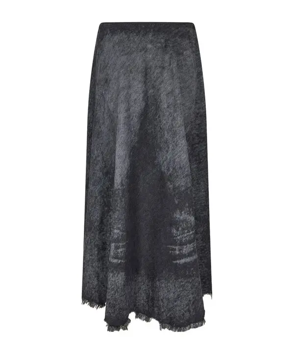 DIESEL® Simple Denim Longsleeve Dress - Black