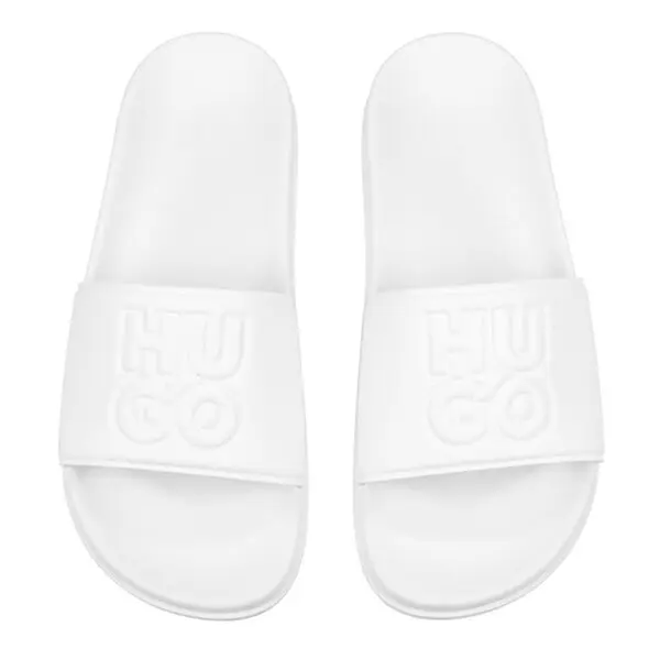Hugo Boss Embossed Logo Slides