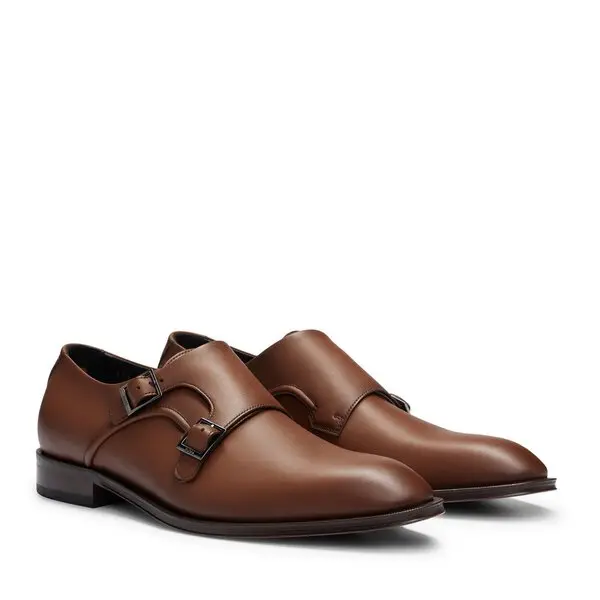 Hugo Boss Solid Color Loafers