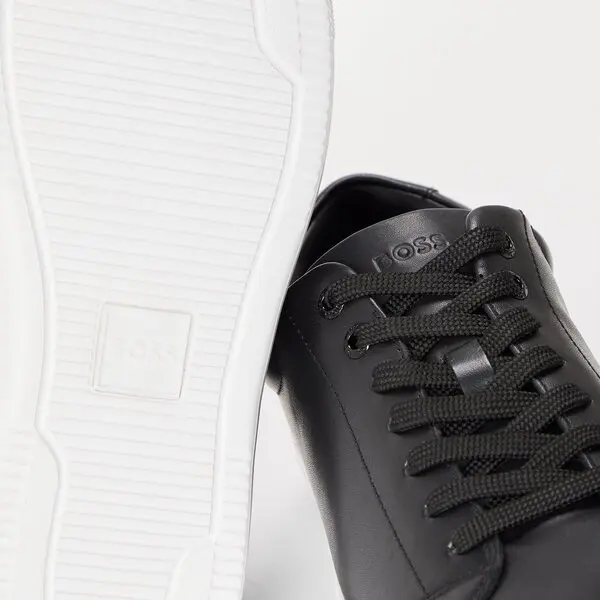 Hugo Boss Solid Color Sneakers
