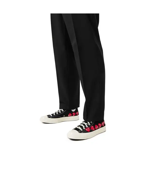 Play Comme Des Garcon High Top Trainers