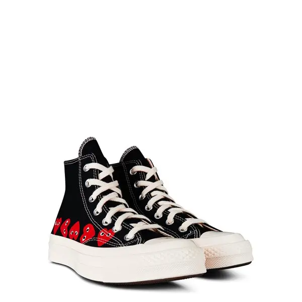 Play Comme Des Garcon High Top Trainers
