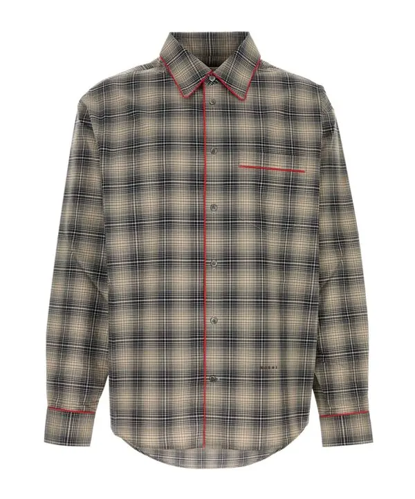 Marni Check Piped Shirt