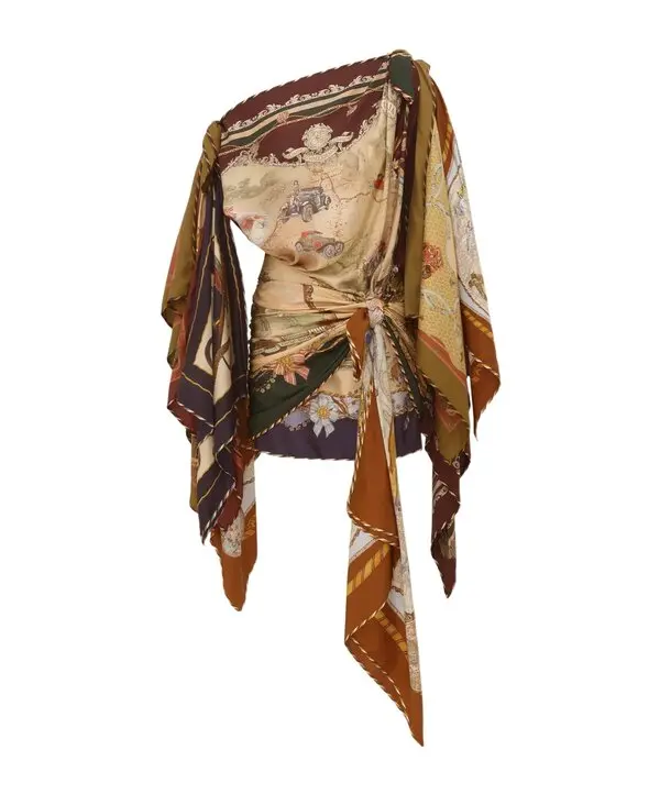 Zimmermann Draped Scarf-style Dress - Spls