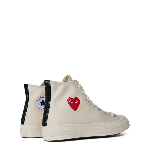 Play Comme Des Garcon High Top Trainers