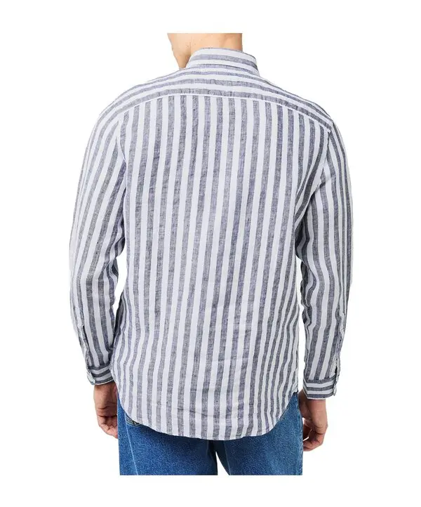 Tommy Hilfiger Verticalstripe Linen Longsleeve Shirt