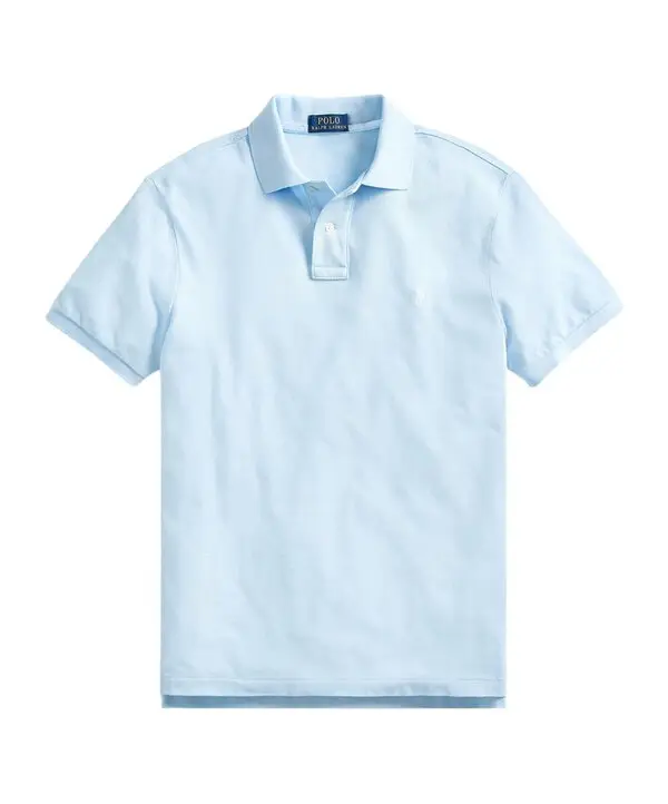Polo Ralph Lauren Custom Short Sleeve Polo Shirt - Blue