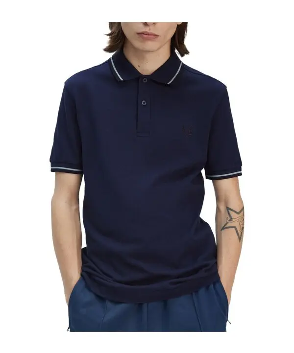 Fred Perry Short Sleeve Polo Shirt - Black