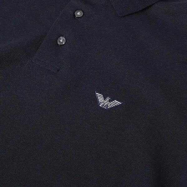 Emporio Armani Minimalist Shortsleeve Polo Shirt