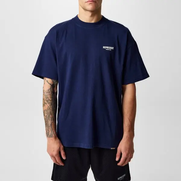REPRESENT Loosefit Purecotton Shortsleeve Top