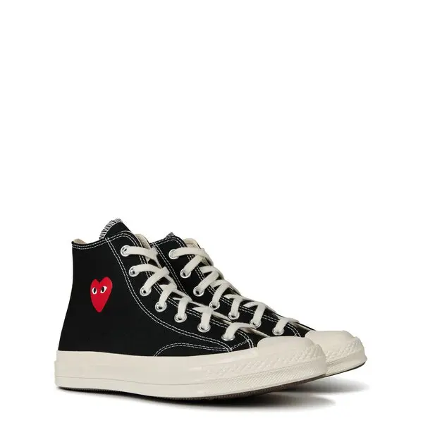 Play Comme Des Garcon High Top Trainers