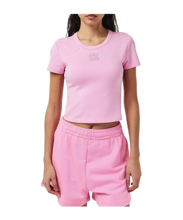 Hugo Boss Delanor Cropped T-shirt
