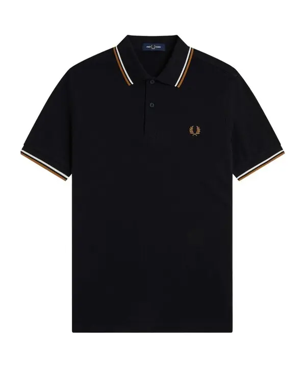 Fred Perry Shortsleeve Collared Polo Shirt