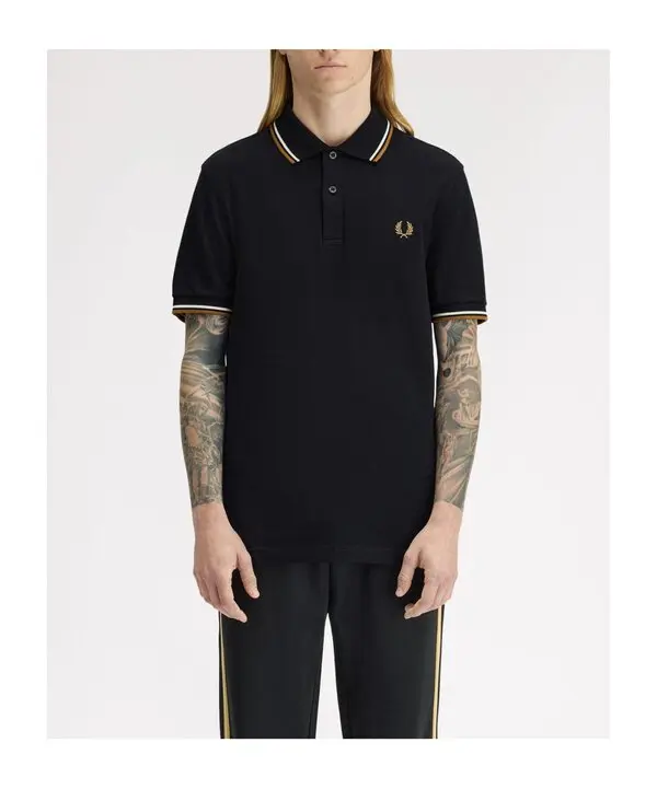Fred Perry Shortsleeve Collared Polo Shirt