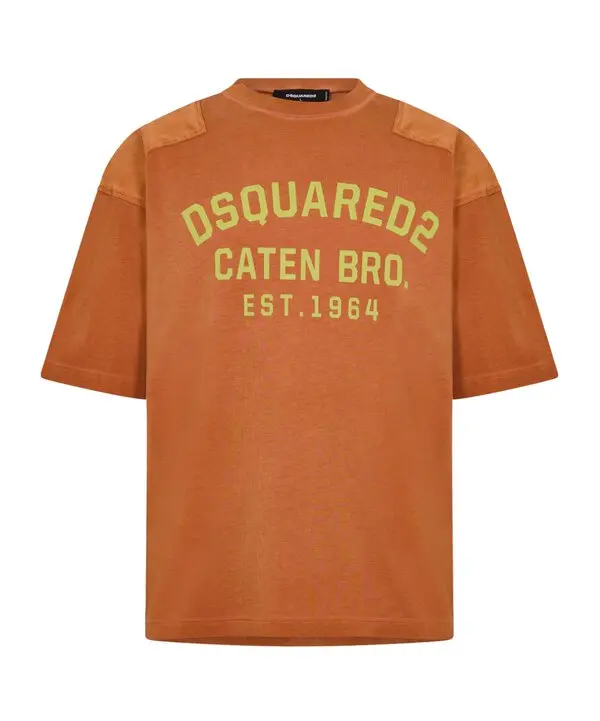 Dsquared2 Printed T-shirt - Brown