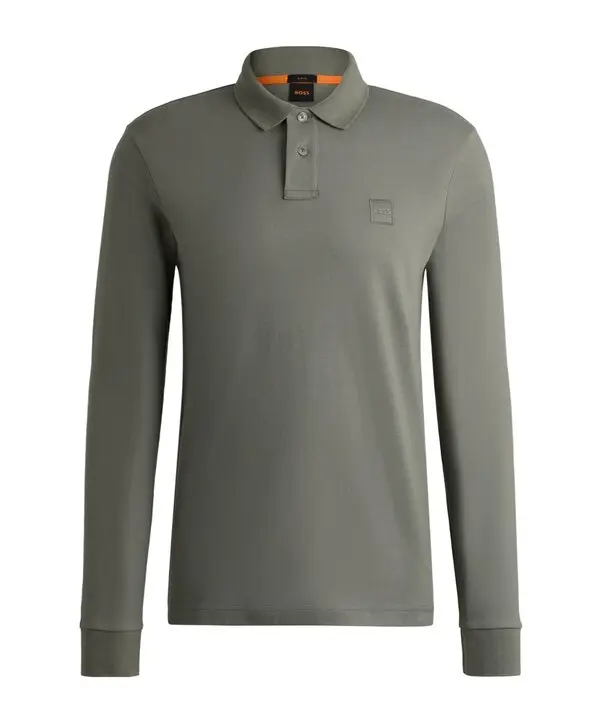Hugo Boss Collared Longsleeve Polo Shirt