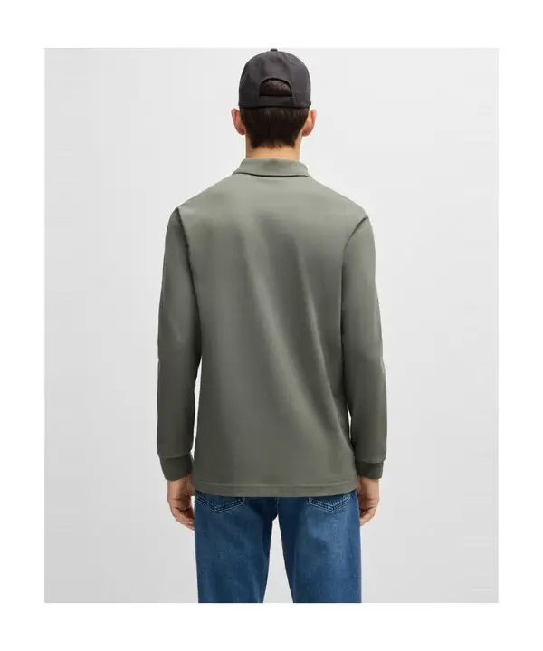 Hugo Boss Collared Longsleeve Polo Shirt