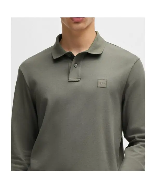 Hugo Boss Collared Longsleeve Polo Shirt