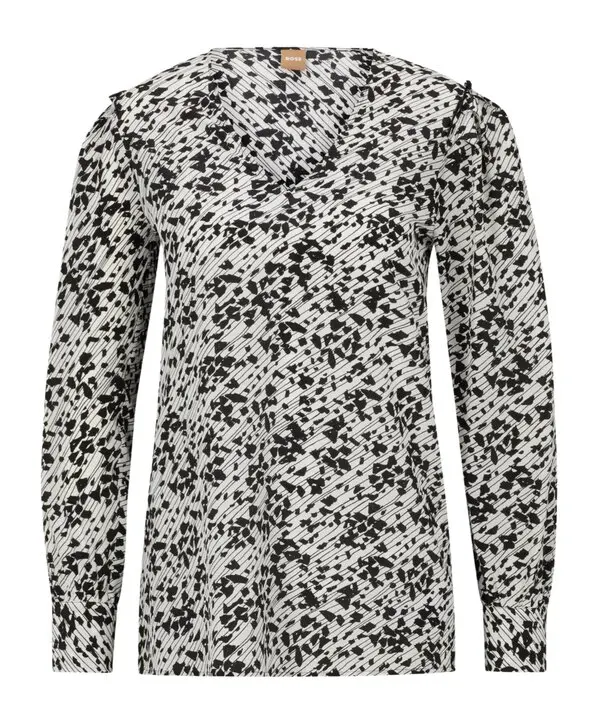 Hugo Boss Practical Longsleeve Top - Black