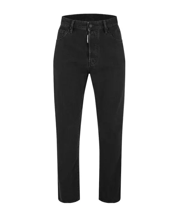 Dsquared2 Buttonzip Waist Denim Jeans - Black