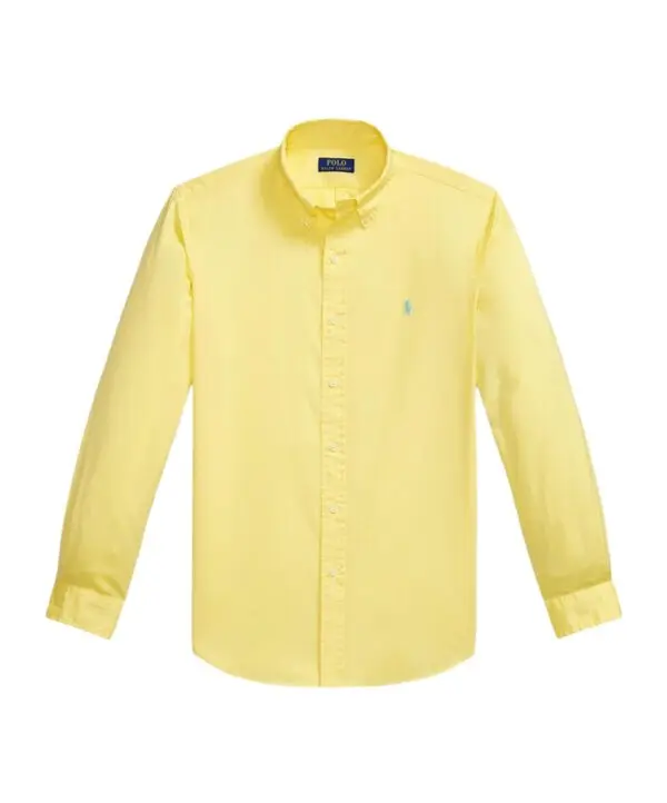 Polo Ralph Lauren Polo Pony Long-sleeved Shirt - Yellow