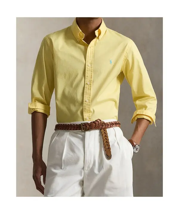 Polo Ralph Lauren Polo Pony Long-sleeved Shirt - Yellow