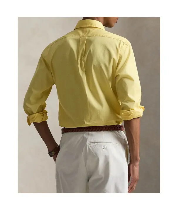 Polo Ralph Lauren Polo Pony Long-sleeved Shirt - Yellow