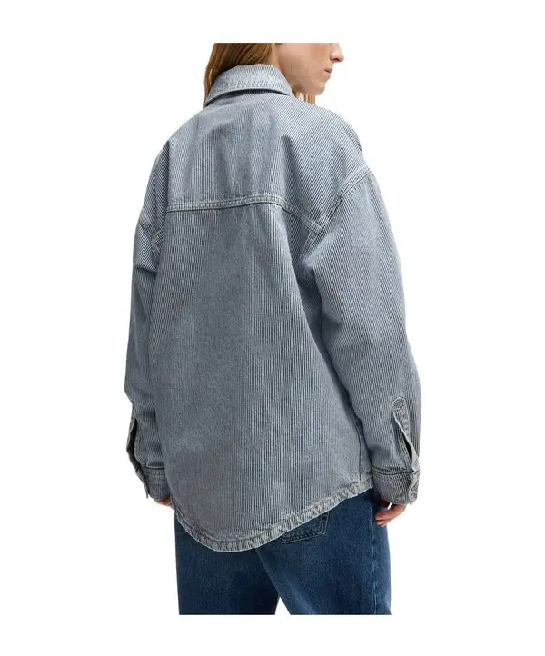 Hugo Boss Toned Verticalstripe Longsleeve Shirt