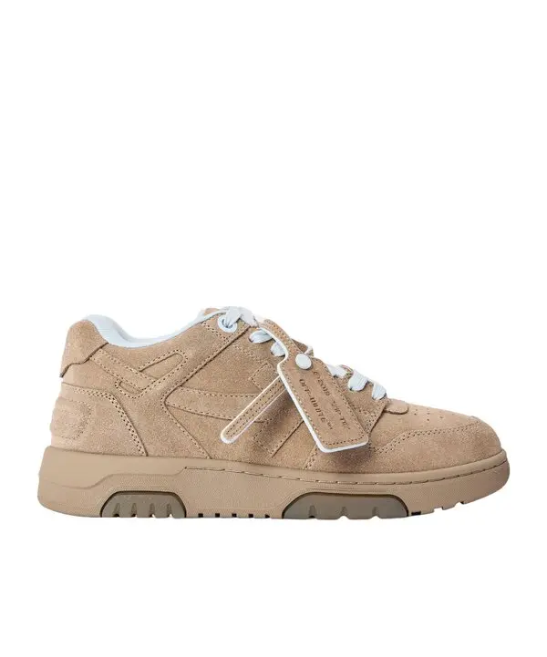 Off-White Solid Color Sneakers