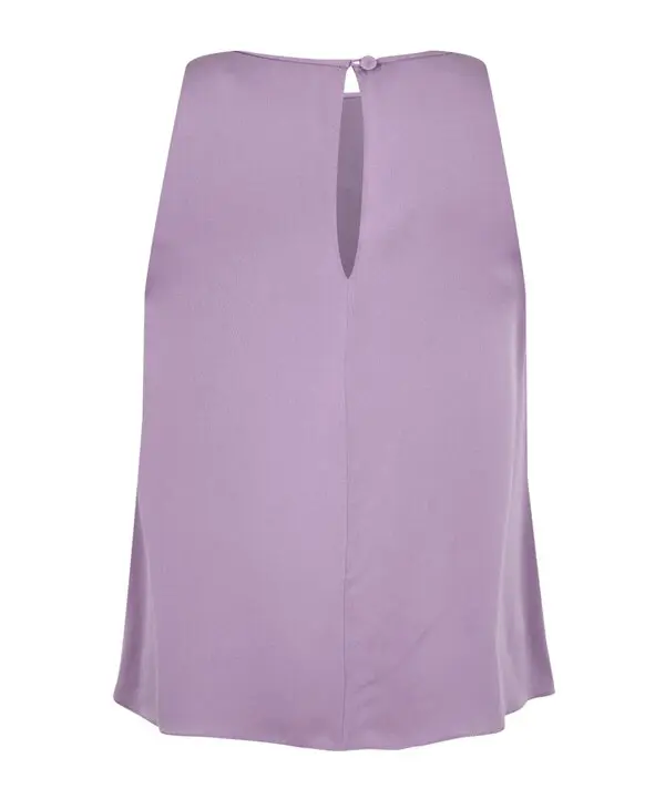 Emporio Armani Sleeveless Top With Draped Hem
