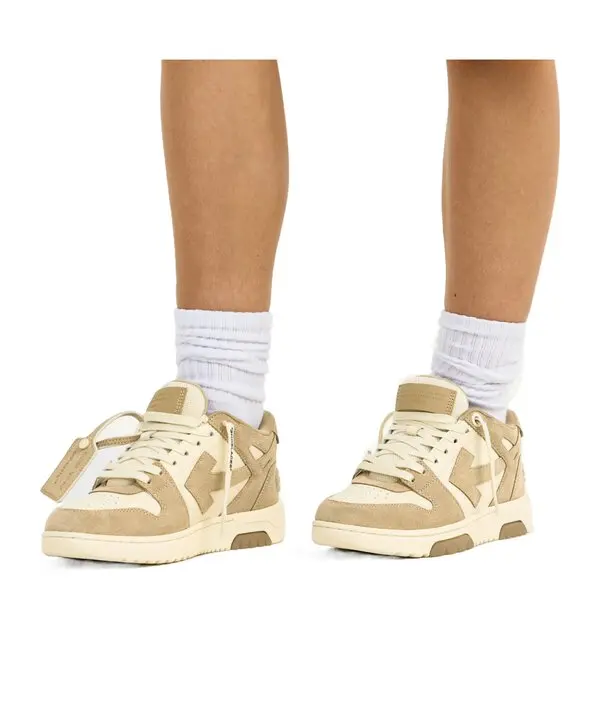 Off-White Color Block Sneakers