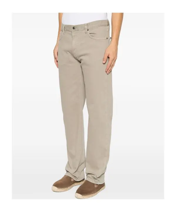 Emporio Armani Logo-patch Five-pocket Jeans