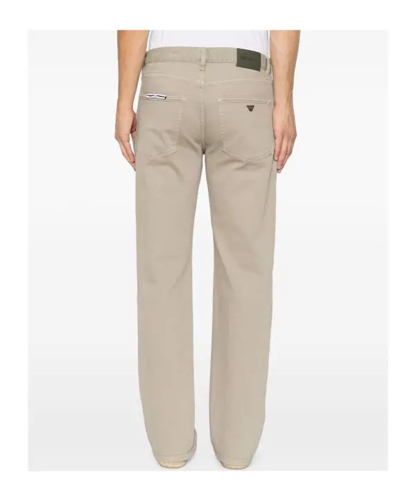 Emporio Armani Logo-patch Five-pocket Jeans