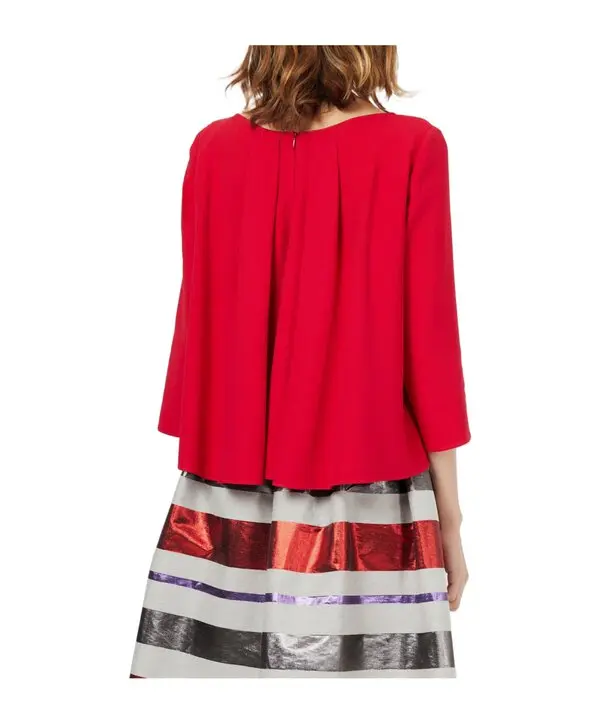 Emporio Armani Neck Threequarter Sleeve Top