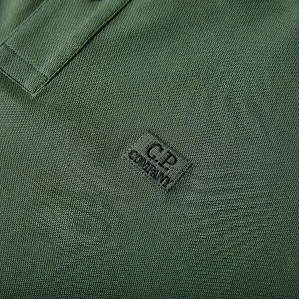 C.P. COMPANY Simple Embroidered T-shirt - Green