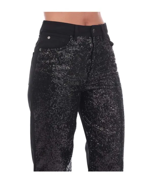 Emporio Armani Sequined Straightleg Trousers