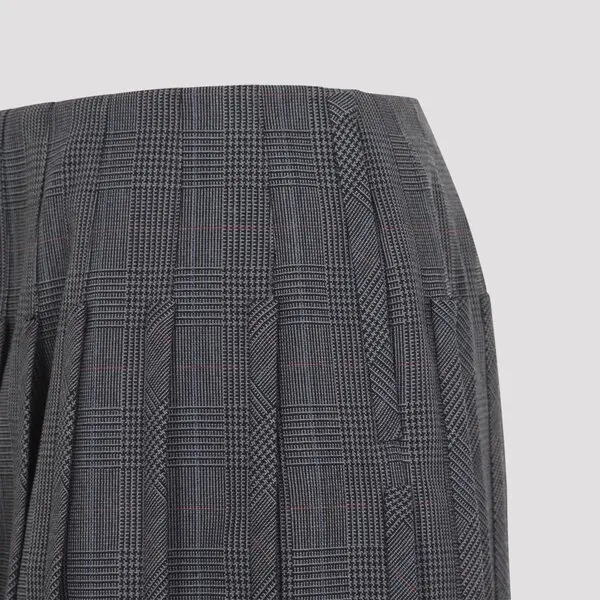 Thom Browne Mini Skirt With Narrow Pleats
