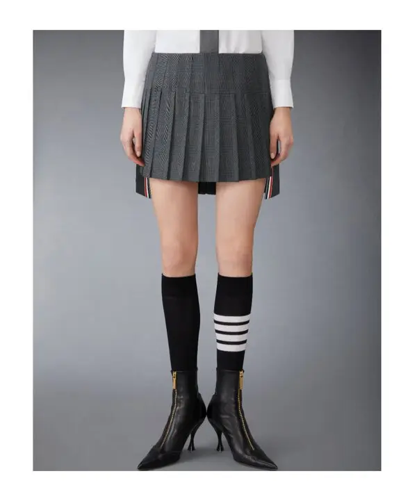 Thom Browne Mini Pleated Skirt
