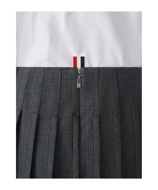 Thom Browne Mini Pleated Skirt