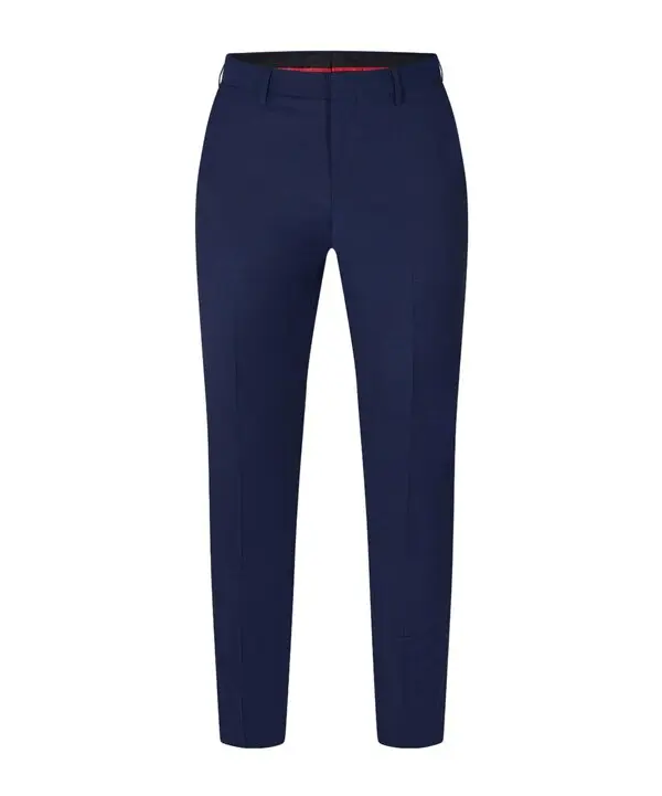 Hugo Boss Midrise Tailored Suit Trousers