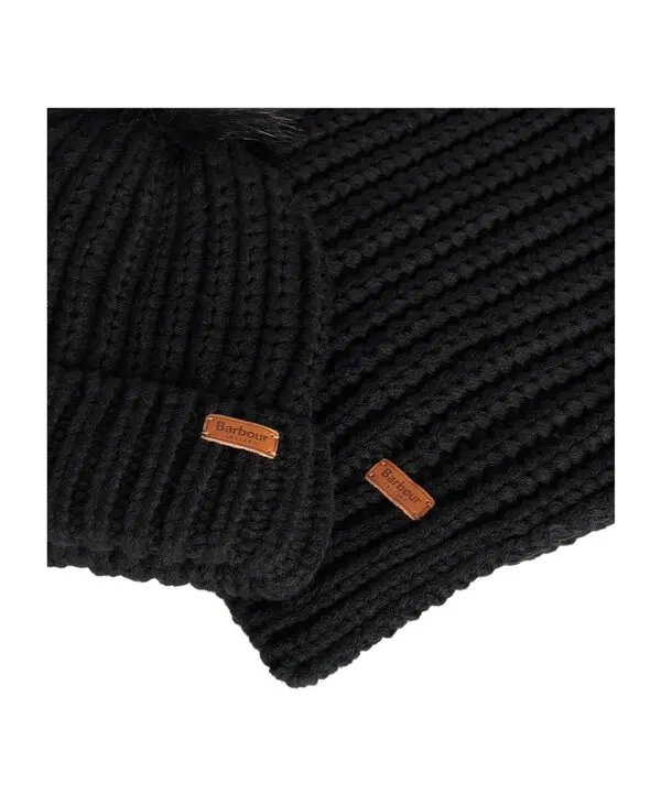 Barbour Ribbed Knit Beanie