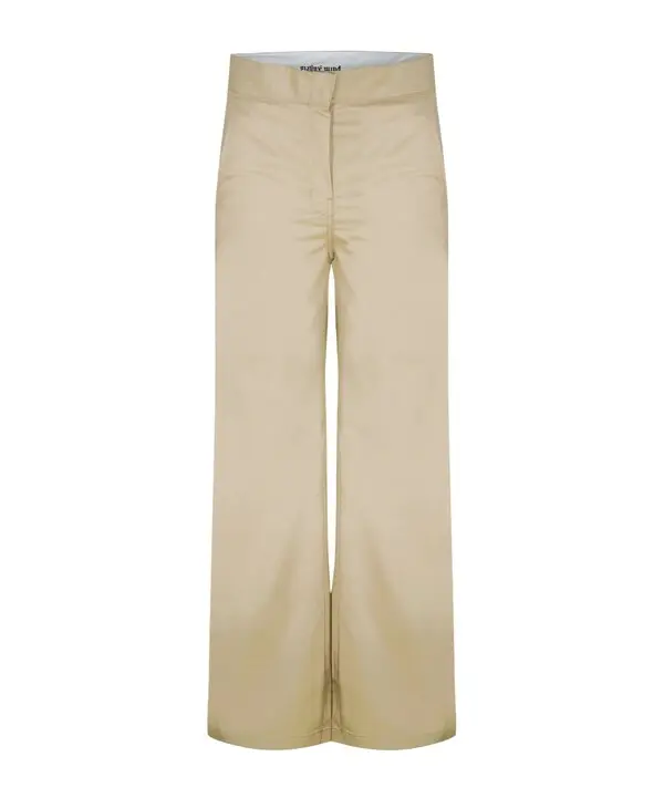 Palm Angels High-waisted Wide-leg Trousers - No