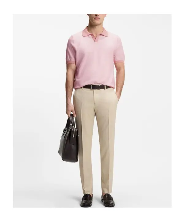 Hugo Boss Knit Lapel Shortsleeve Shirt