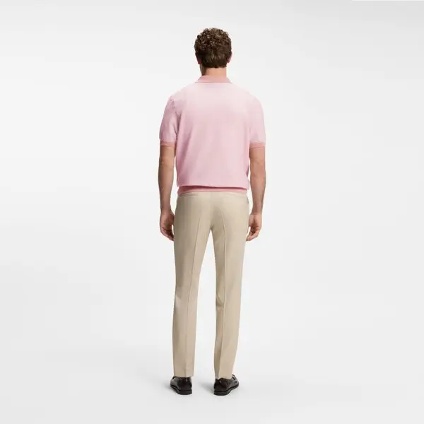 Hugo Boss Knit Lapel Shortsleeve Shirt