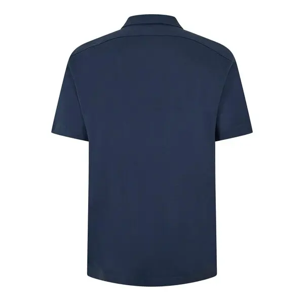 C.P. COMPANY Shortsleeve Zipup Polo Shirt